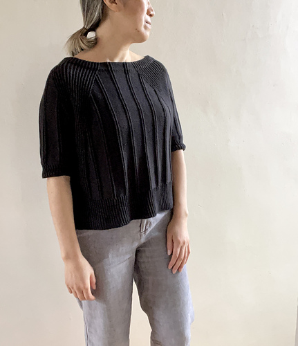 Ravelry: Ridge Sweater pattern by Hiromi Nagasawa