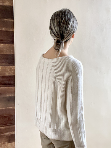 Ravelry: Ridge Sweater pattern by Hiromi Nagasawa