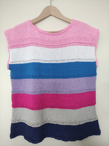 Ravelry: Seychelles tee pattern by Tatsiana Matsiuk