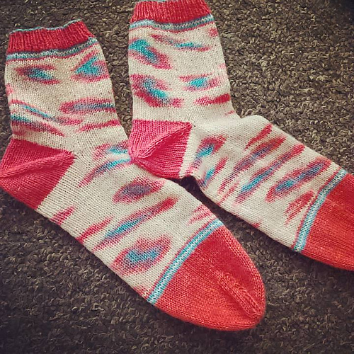 Ravelry: Kinda Magic Socks pattern by Wool and the Gang