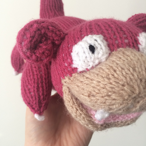 Ravelry: Slowpoke pokemon soft toy pattern by Emma Whittle