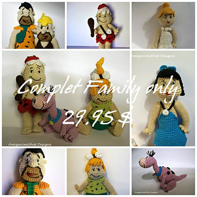 Ravelry: The Flintstones pattern by May
