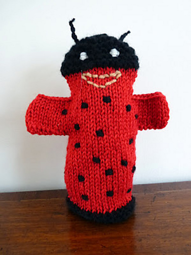 Ravelry: Ladybird (Ladybug) Hand Puppet pattern by Janet McGregor