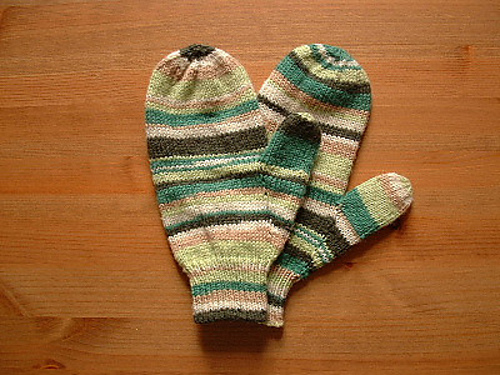 Ravelry: Basic Four-Needle Mittens pattern by Mardi Halvorsen