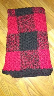 Ravelry: buffalo plaid afghan pattern by Miranda DeWitt