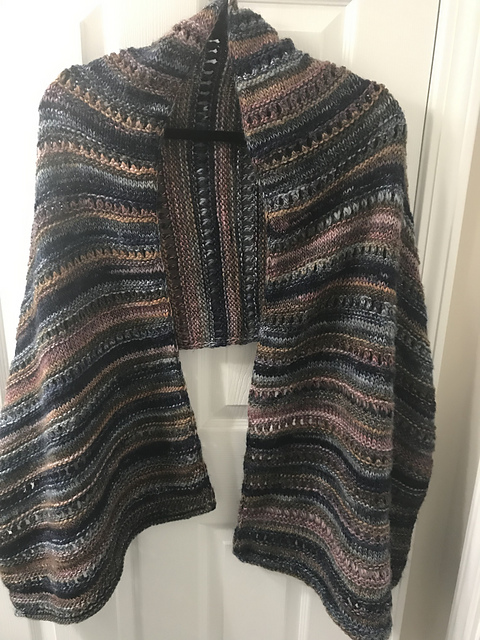 Ravelry: Fall into Autumn Wrap pattern by Faith Schmidt