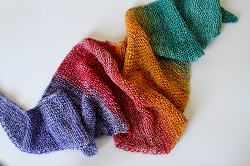Ravelry: Super Simple Sock Shawl pattern by Amanda Steck
