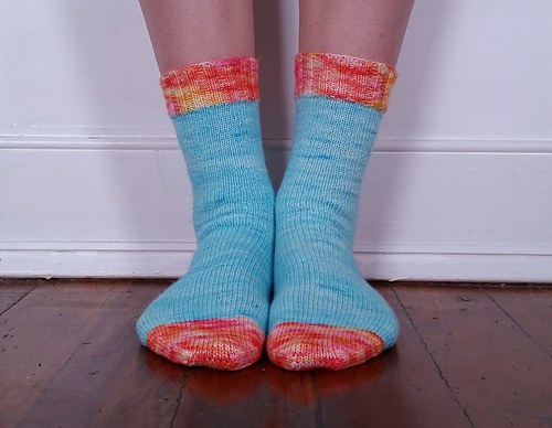Ravelry: Exceedingly Vanilla Socks pattern by Amanda Steck