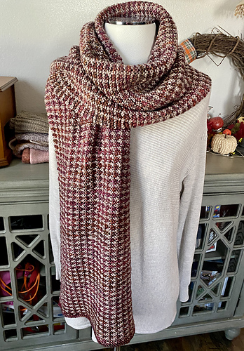 Ravelry: Classic Tweed Wrap pattern by Ester Puente