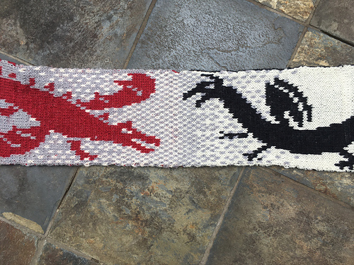 Ravelry: Dragon's Lore Scarf pattern by Rik Schell