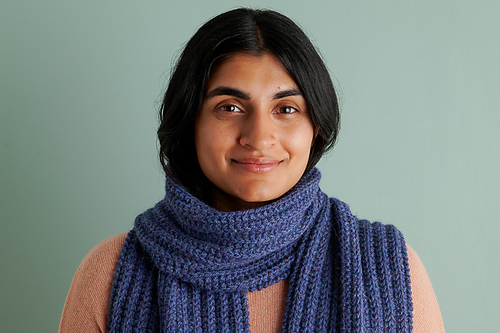 Ravelry: No-Purl Ribbed Scarf in Yonder pattern by Purl Soho