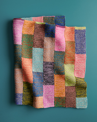 Ravelry: Color Brick Road Blanket pattern by Purl Soho