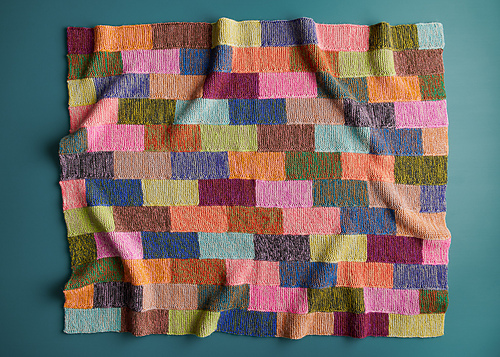 Ravelry: Color Brick Road Blanket pattern by Purl Soho
