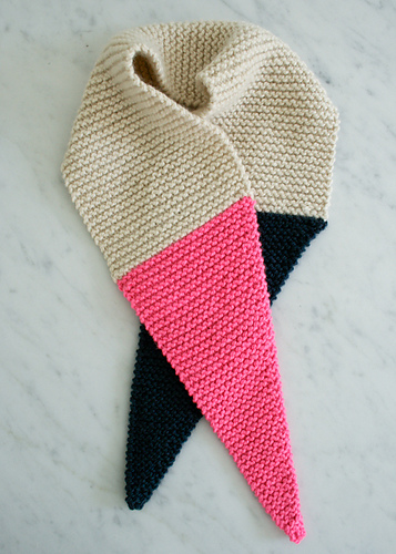 Ravelry: Color Tipped Scarf pattern by Purl Soho