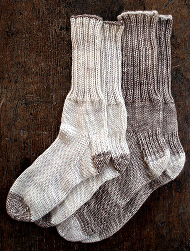 Ravelry: Homespun Boot Socks pattern by Purl Soho