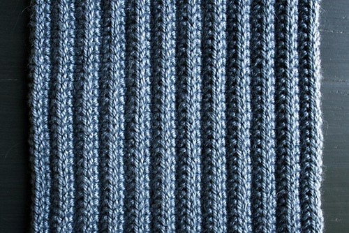Ravelry: No-Purl Ribbed Scarf pattern by Purl Soho