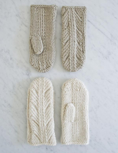 Ravelry: Ancient Stitch Mittens pattern by Purl Soho