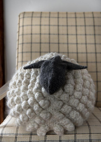 Ravelry: Bobble Sheep Pillow in Gentle Giant pattern by Purl Soho