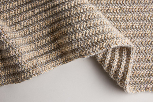 Ravelry: Two-Tone Mistake Rib Scarf pattern by Purl Soho