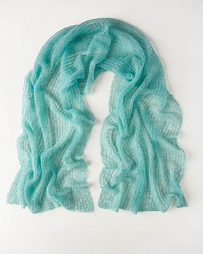 Ravelry: Open Air Wrap In Tussock pattern by Purl Soho