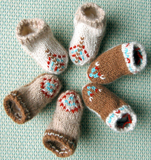 Ravelry: Baby Moccasins pattern by Purl Soho