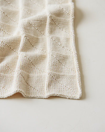 Ravelry: Embossed Triangles Blanket pattern by Purl Soho