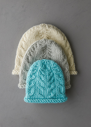 Ravelry: Beginner's Cable Hat pattern by Purl Soho