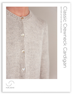 Ravelry: Classic Crewneck Cardigan pattern by Purl Soho
