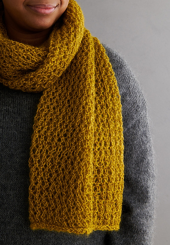 Ravelry: Very Pretty Lace Scarf in Coorie pattern by Purl Soho