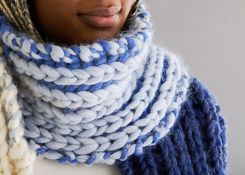 Ravelry: Brioche Gradient Scarf pattern by Purl Soho
