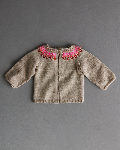 Ravelry: Baby Colorwork Cardigan pattern by Purl Soho