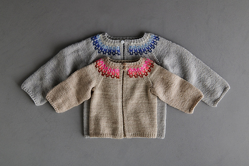 Ravelry: Baby Colorwork Cardigan pattern by Purl Soho
