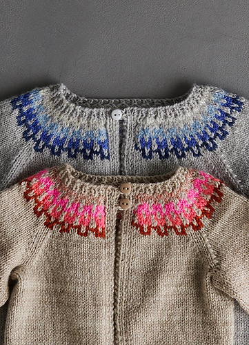 Ravelry: Baby Colorwork Cardigan pattern by Purl Soho