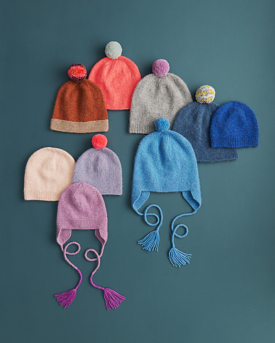 Ravelry: Basic Hats For Everyone in Nigh DK pattern by Purl Soho