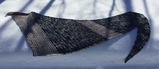 Ravelry: Wave of Winter Wrap pattern by Emily Higgins