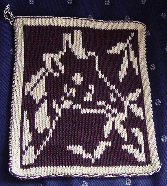 Ravelry: Spüli Giraffe mit Zweig pattern by Mamafri