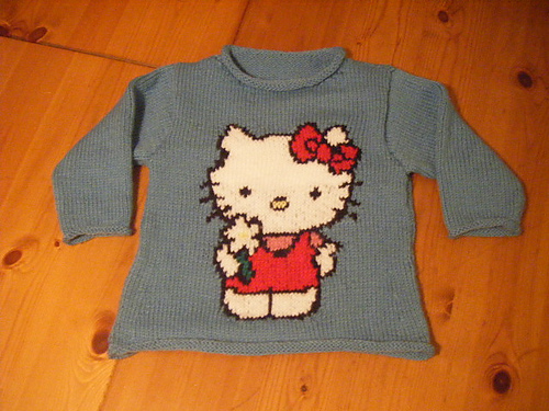 Ravelry: Hello Kitty Knit pattern by Shirley Bradford
