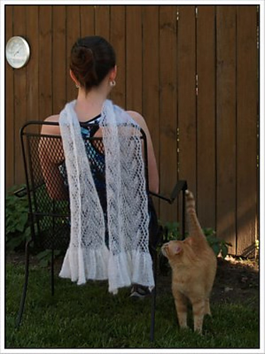 Ravelry: Sparkling Waves Scarf pattern by Kat LeFevre