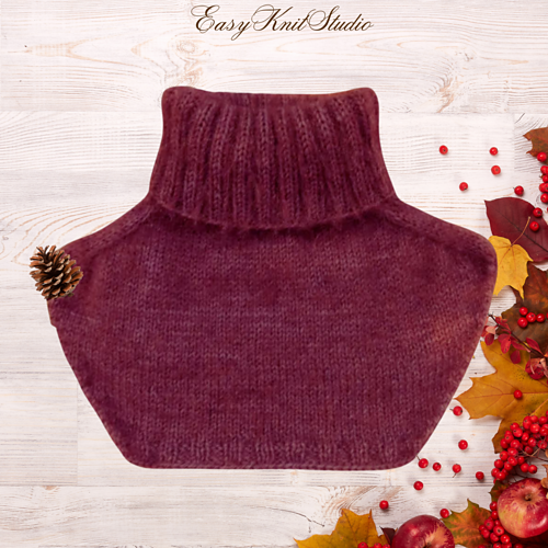 Ravelry: Cozy neck warmer pattern by Easyknitstudio