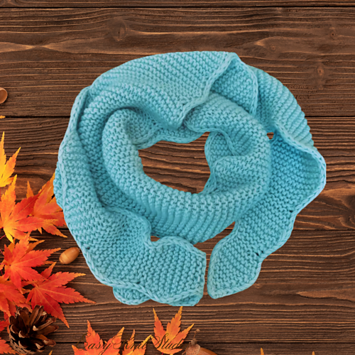 Ravelry: Wavy Scarf Neck Warmer pattern by Easyknitstudio