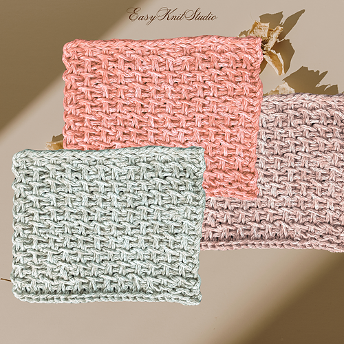 Ravelry: Easy Knit Mug Rug pattern by Easyknitstudio