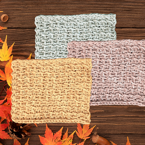 Ravelry: Easy Knit Mug Rug pattern by Easyknitstudio