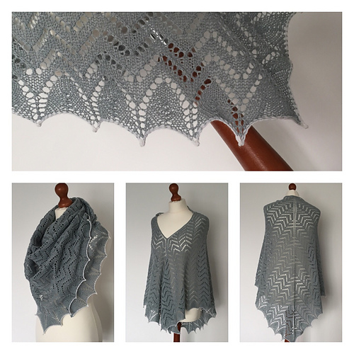 Ravelry: ZigZag Shawl pattern by Anna Kotsolainen