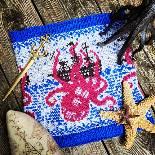 Ravelry: Kraken Cowl (Knit) pattern by Mary P. Hunt