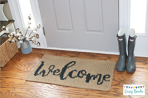 Ravelry: Farmhouse Welcome Mat pattern by Rachel Alford
