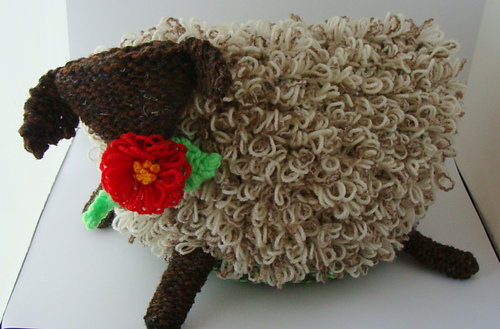 Ravelry: Tea Cosy Loopy Lamb pattern by Debi Birkin