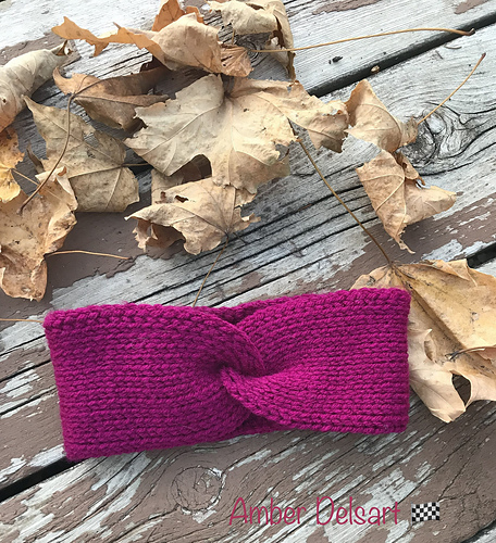 Ravelry: Twisted Tunisian Earwarmer pattern by Rachel Pyle