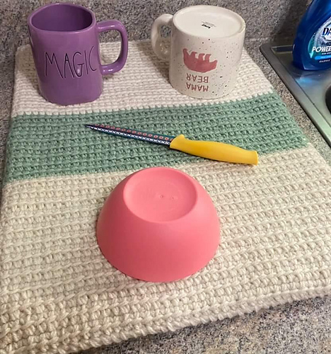 Ravelry: Kent Dish Drying Mat pattern by Rachel Pyle