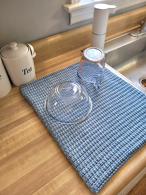 Ravelry: Kent Dish Drying Mat pattern by Rachel Pyle
