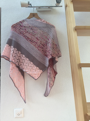 Ravelry: Don't stop me now shawl pattern by Rachel Schenk
